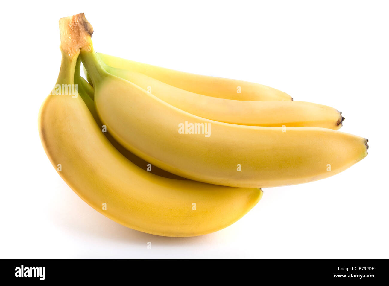 Bunch yellow bananas fruit Cut Out Stock Images & Pictures - Alamy
