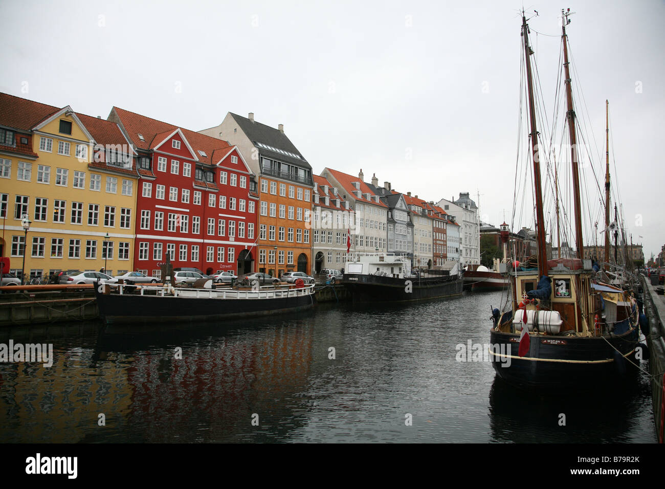 Channel Nyhavn, Copenhagen, Denmark. Europe Stock Photo - Alamy