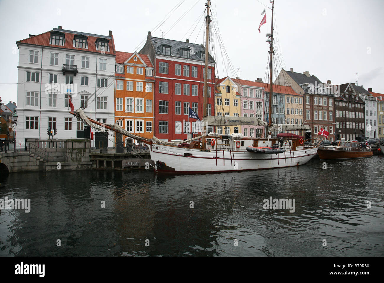 Channel Nyhavn, Copenhagen, Denmark. Europe Stock Photo - Alamy