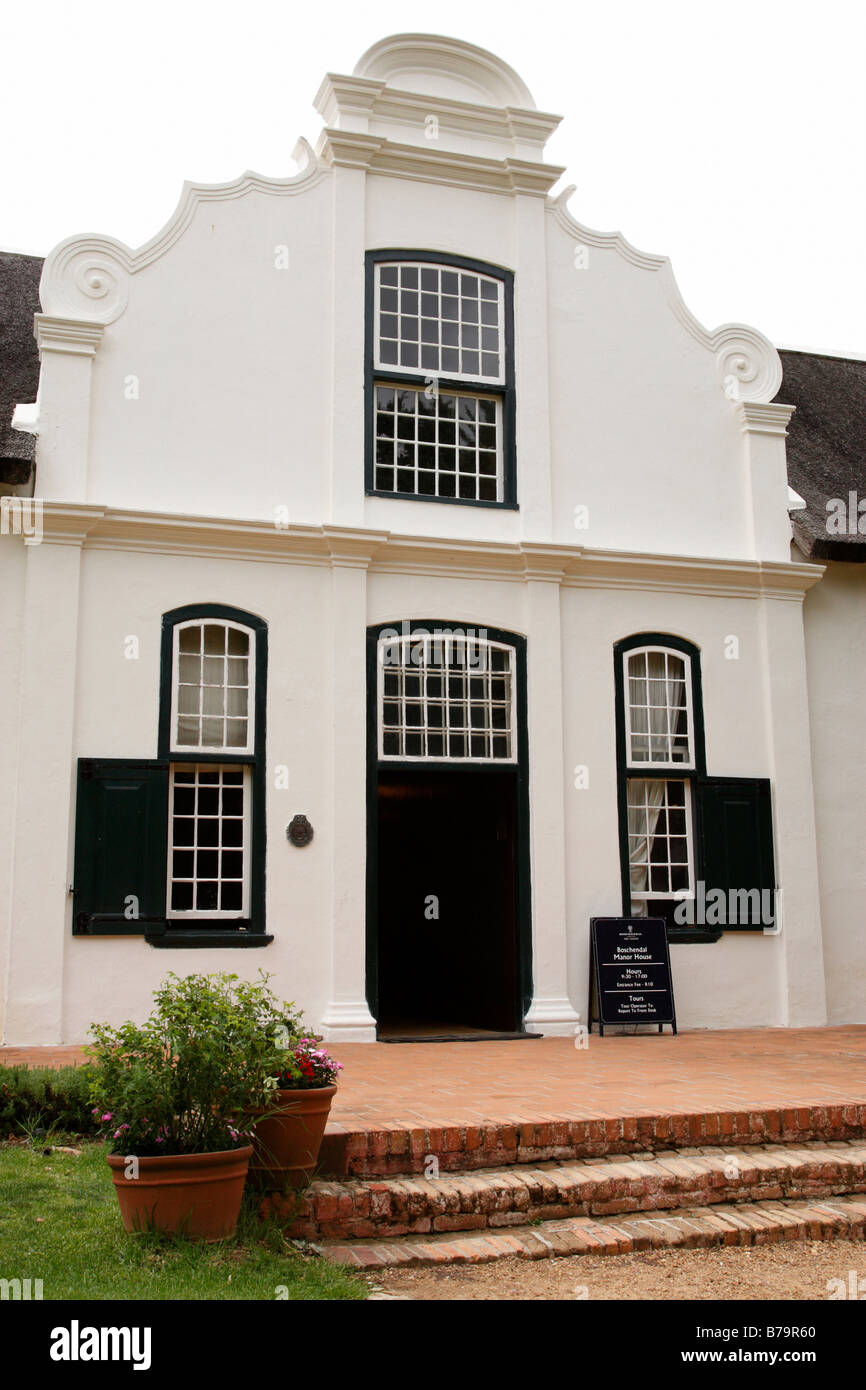 typical cape dutch architecture of the buildings around boschendal one ...