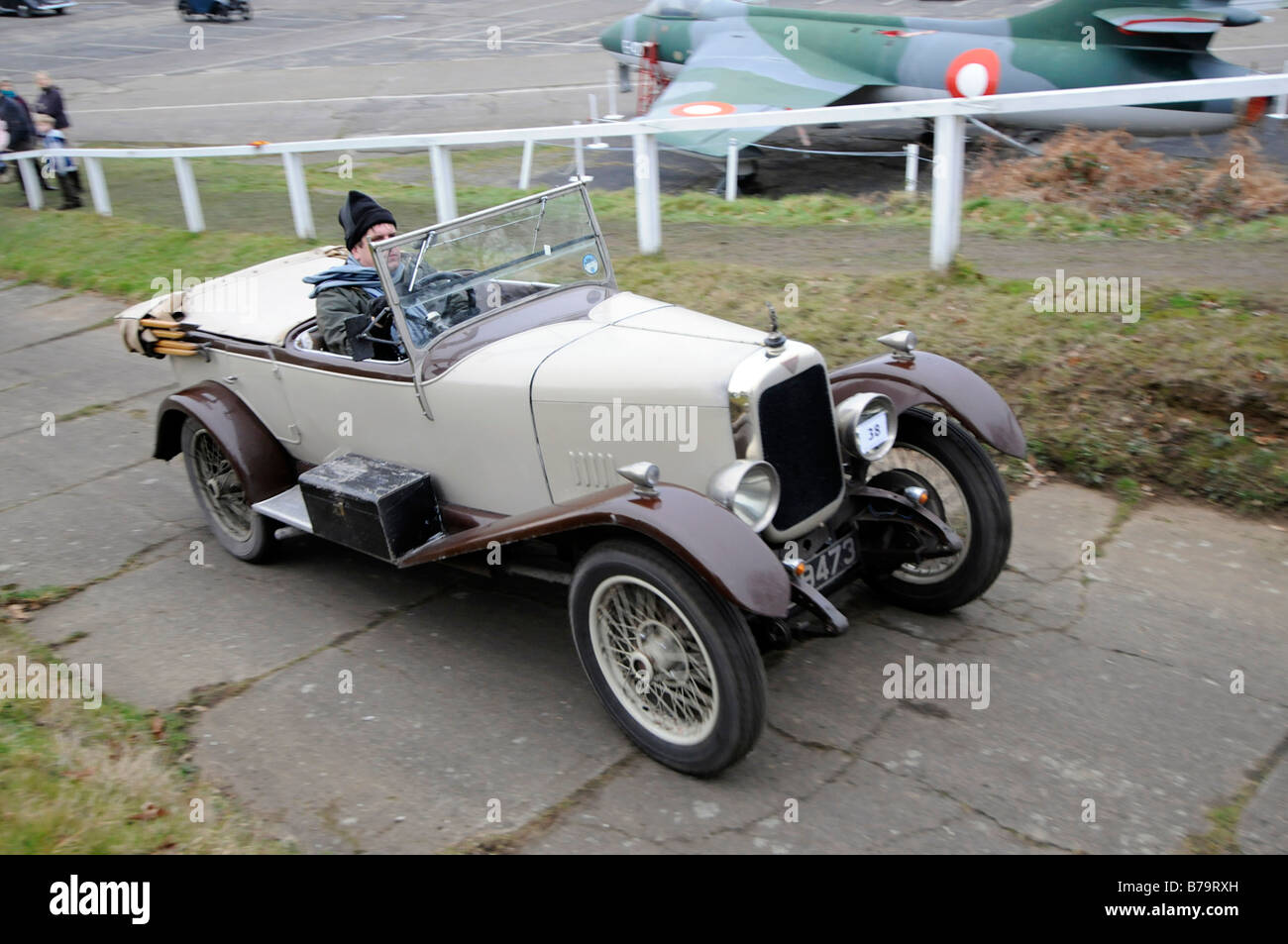 1929 Alvis 12 50 Tourer 1645cc VSCC new year driving tests Brooklands ...