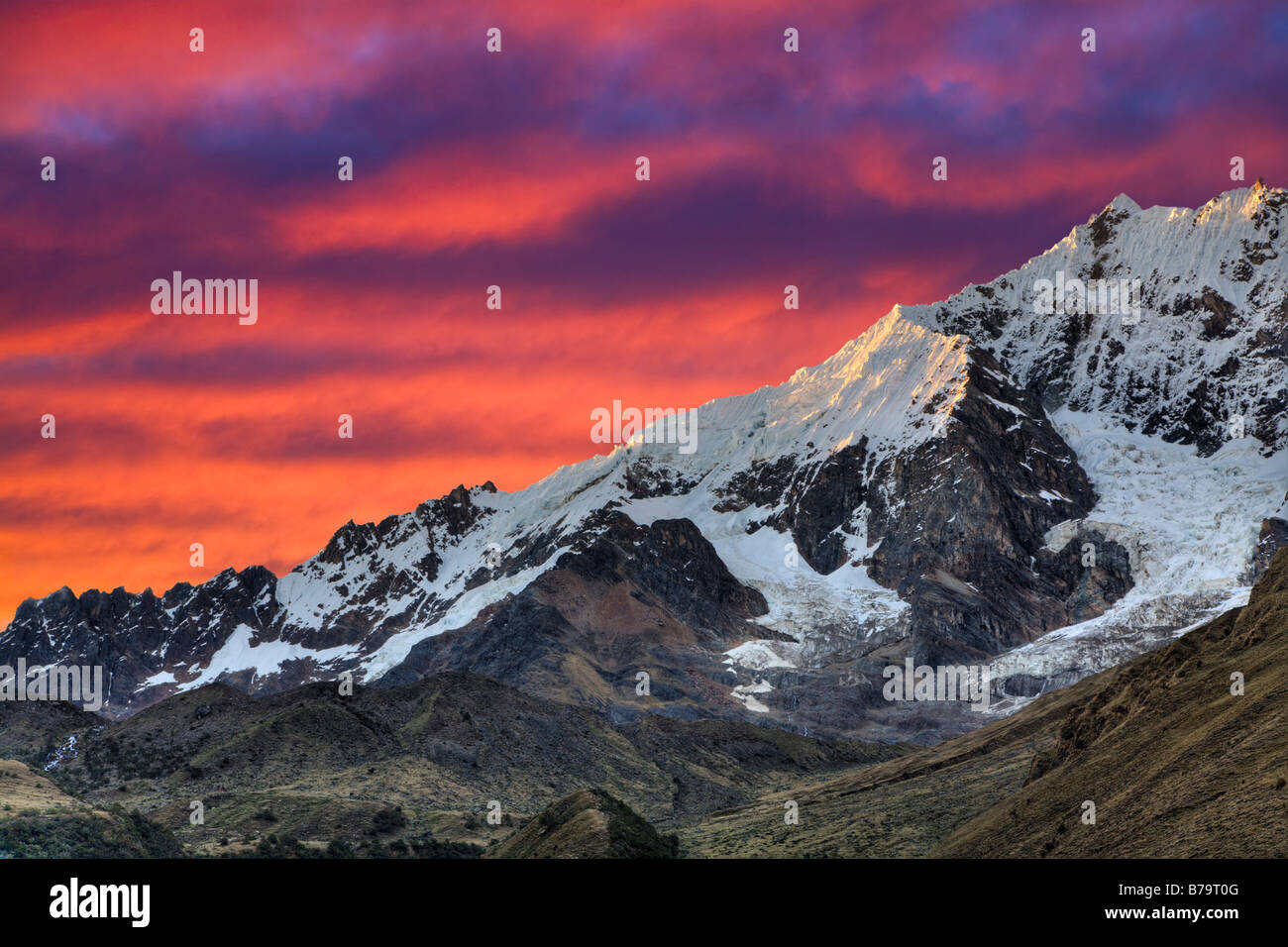 Sunset in andes hi-res stock photography and images - Alamy
