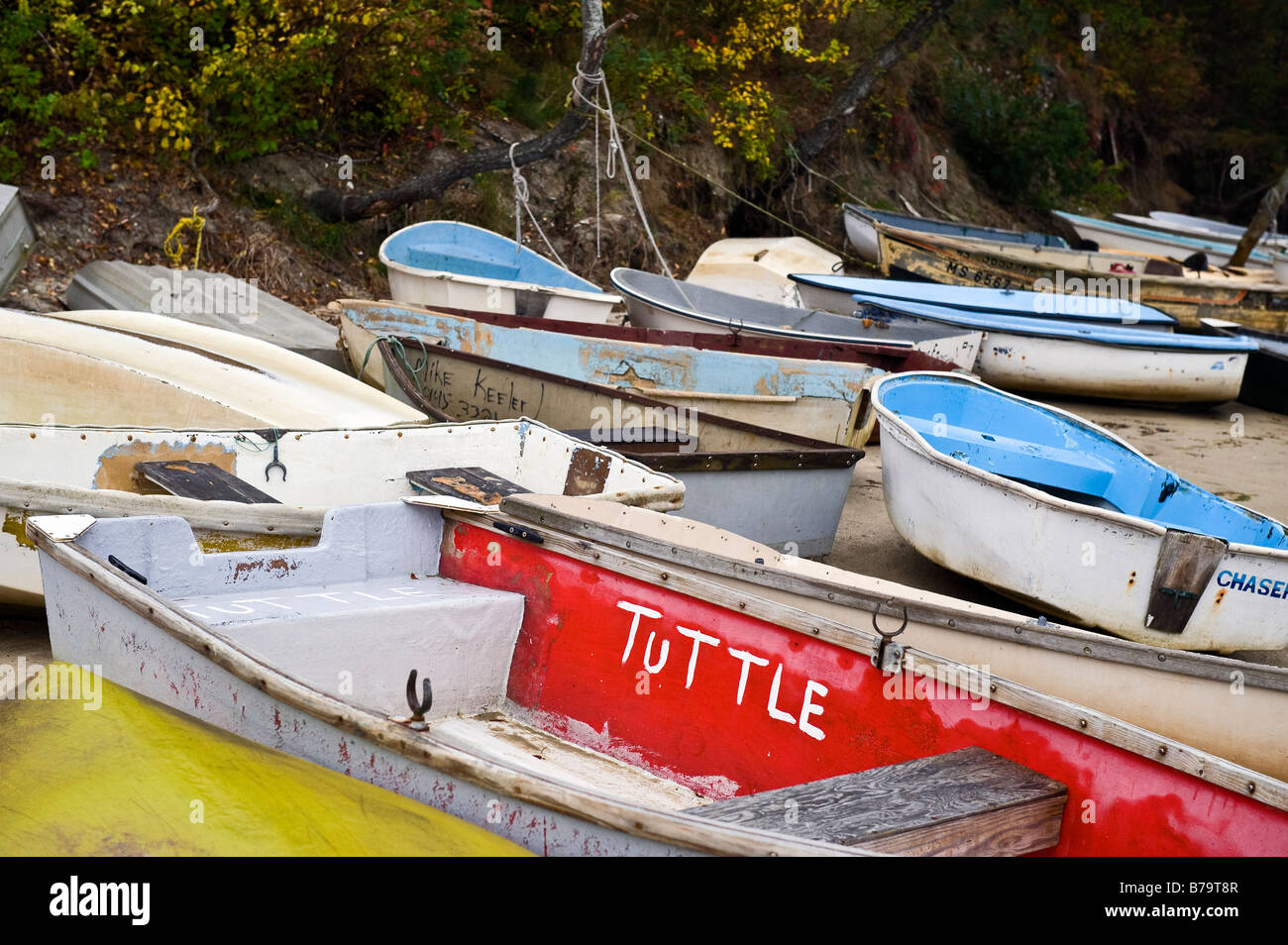 Tethered boats hi-res stock photography and images - Alamy