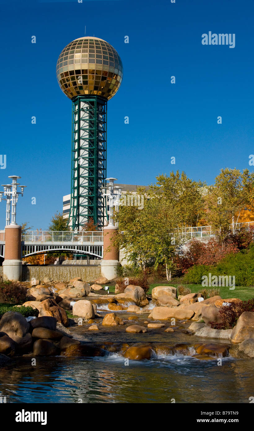 The Sunsphere at World s Fair Park in Knoxville Tennessee Stock Photo ...