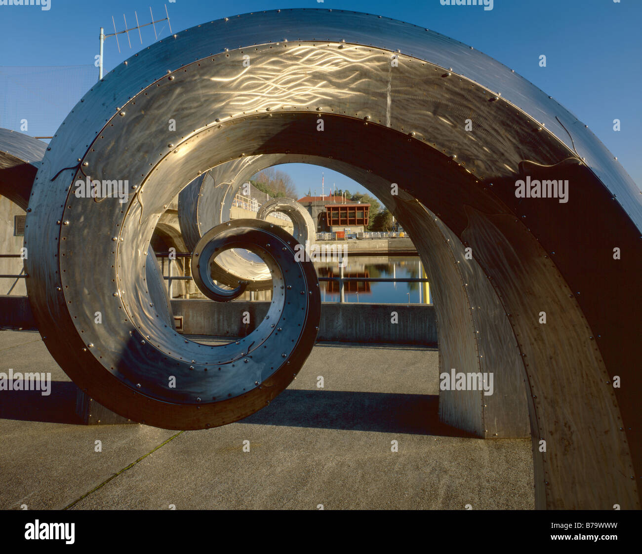 Public art sculpture ballard locks hi-res stock photography and images ...