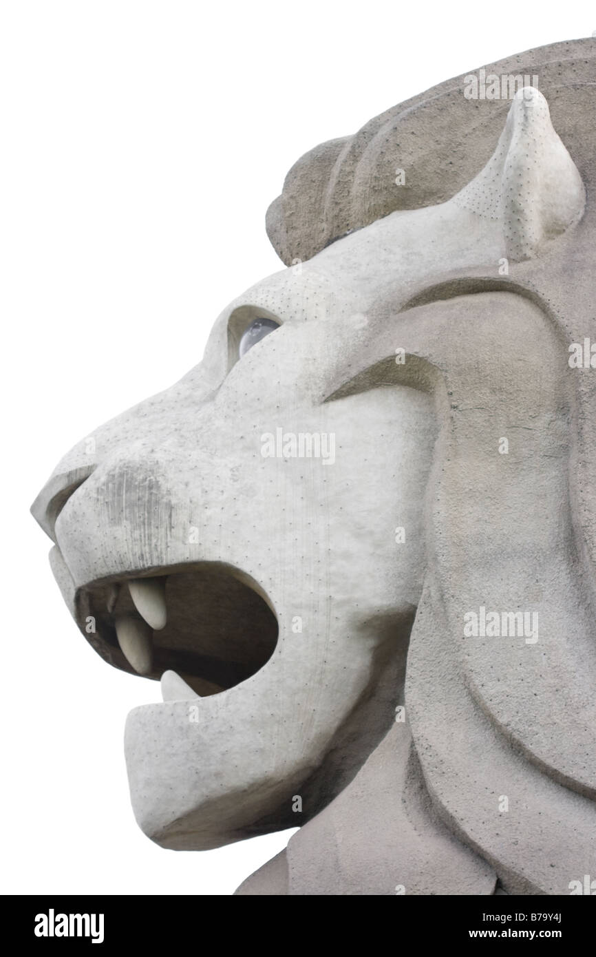 Merlion lion sentosa singapore hi-res stock photography and images - Alamy