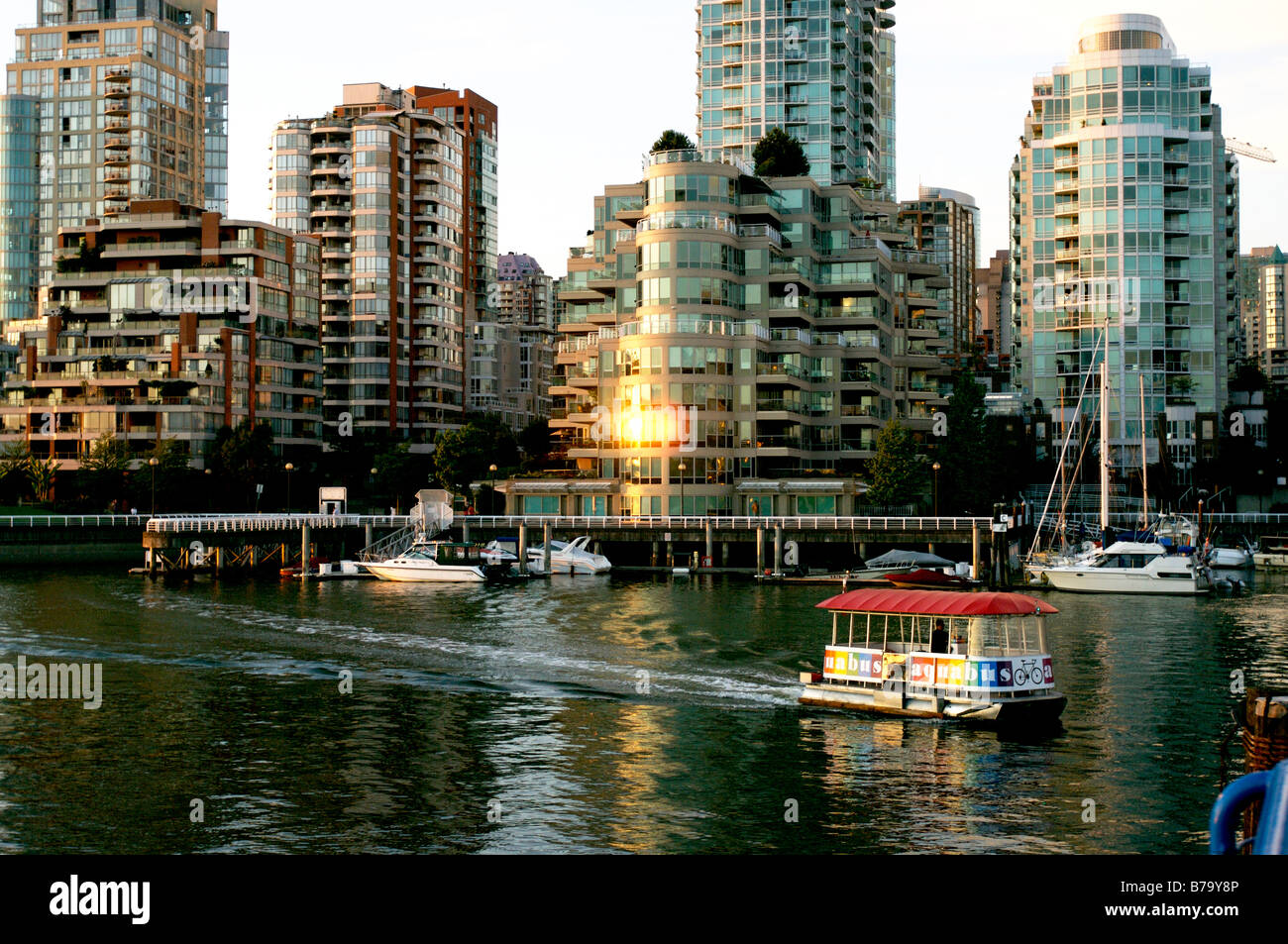 False Creek, Vancouver, BC, Canada Stock Photo - Alamy