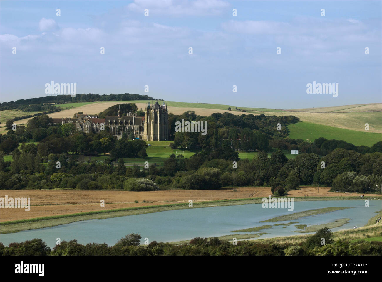 Lancing college landscape hi-res stock photography and images - Alamy