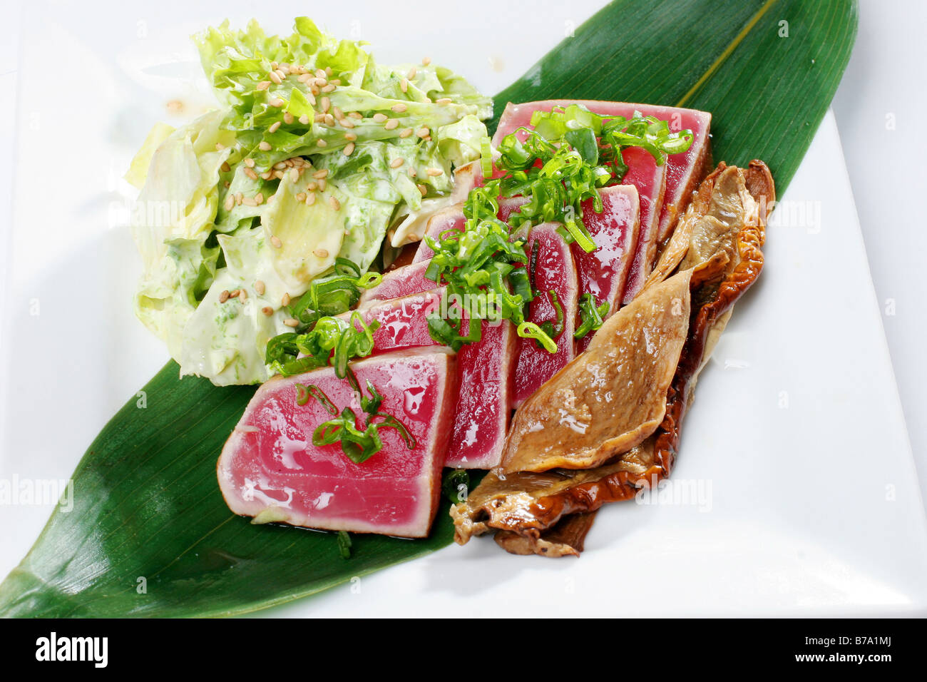 Raw tuna carpaccio hi-res stock photography and images - Alamy