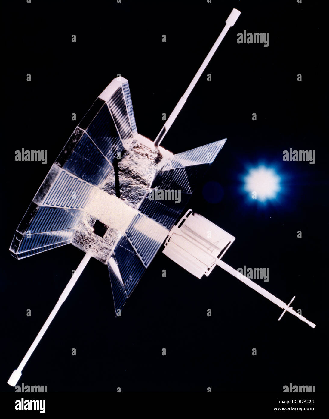 Helios 2 Spacecraft Size