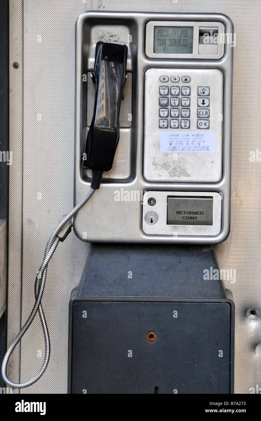 street phone box Stock Photo - Alamy