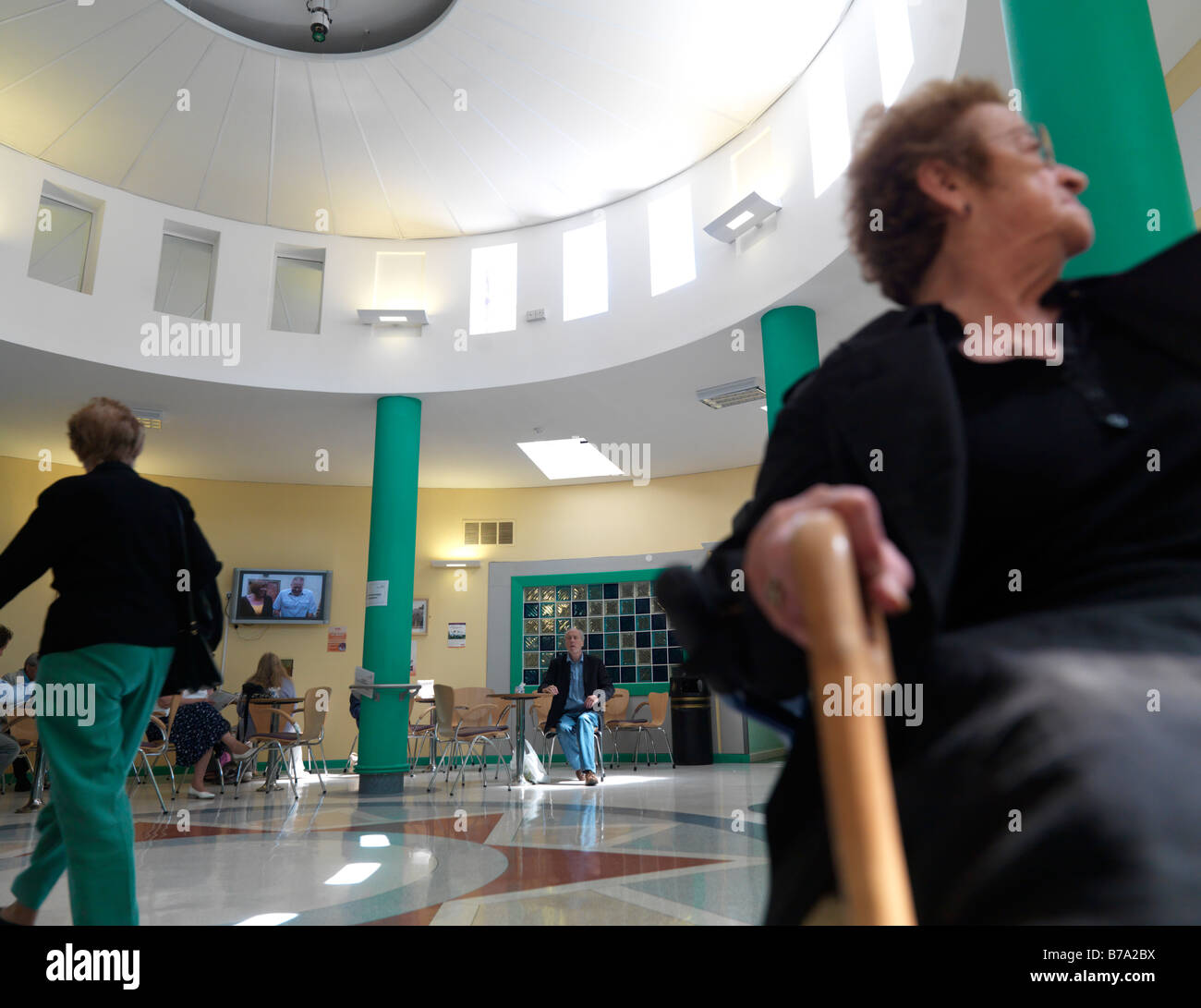 Hospital Waiting Room NHS Stock Photo - Alamy
