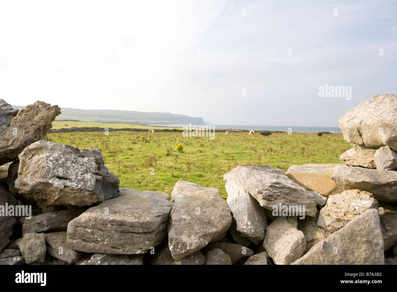 Doolin, County Clare, Ireland, view on the cliffs of Moher Stock Photo ...