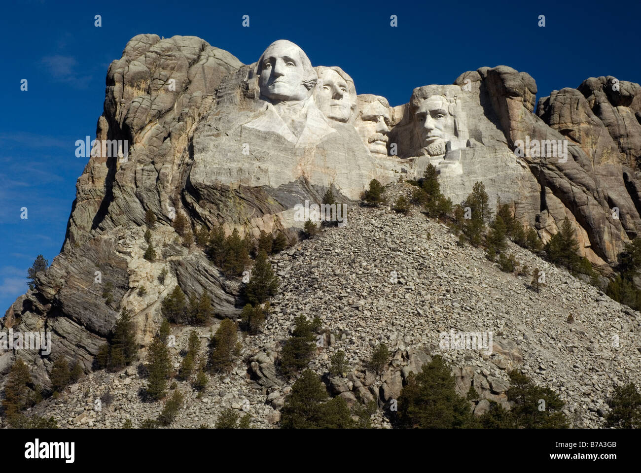 Mount Rushmore Mt Rushmore National Memorial South Dakota USA Stock ...