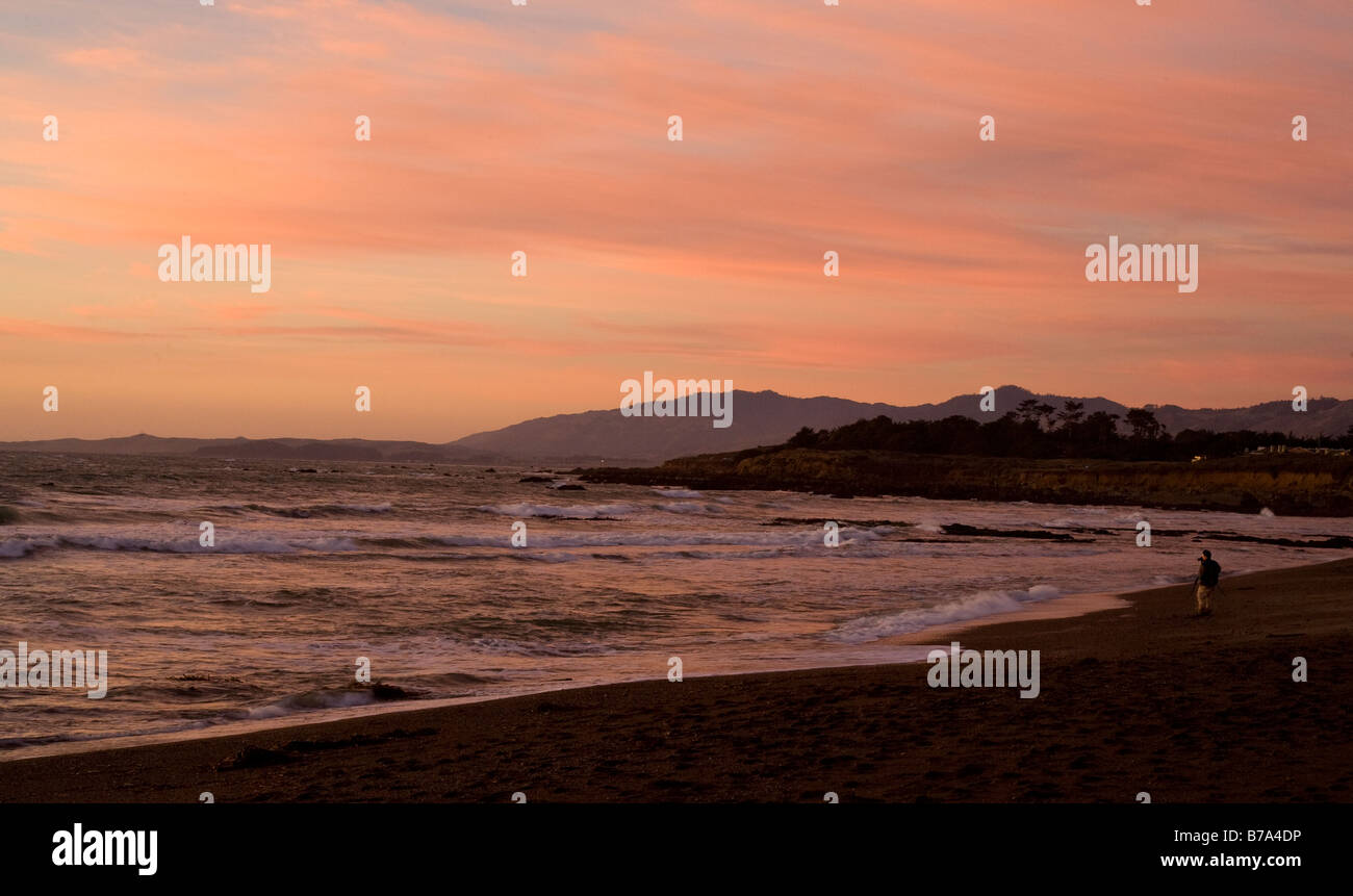 Moonstone beach cambria hi-res stock photography and images - Alamy