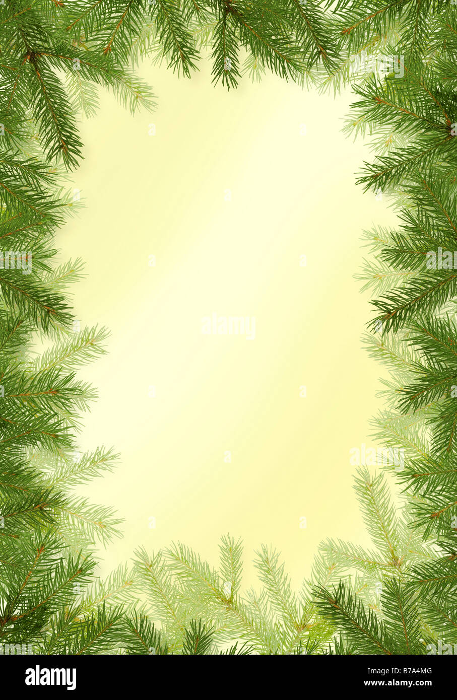 Christmas border frame hi-res stock photography and images - Alamy