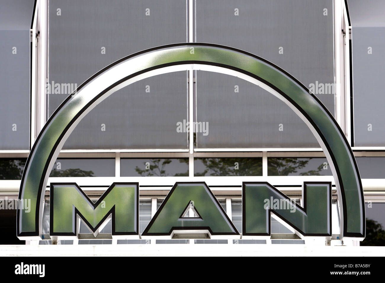 MAN Group headquarters, Munich, Bavaria, Germany, Europe Stock Photo ...