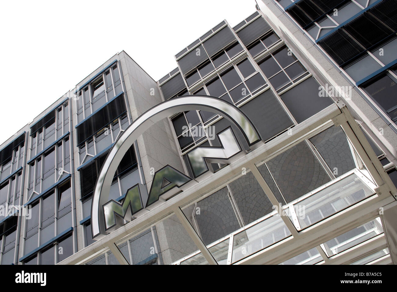 MAN Group headquarters, Munich, Bavaria, Germany, Europe Stock Photo ...