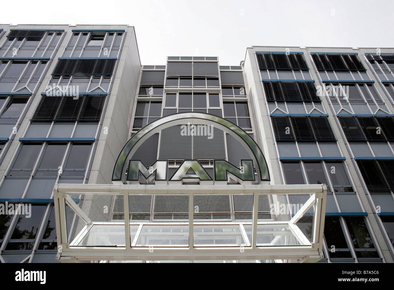 MAN Group headquarters, Munich, Bavaria, Germany, Europe Stock Photo ...