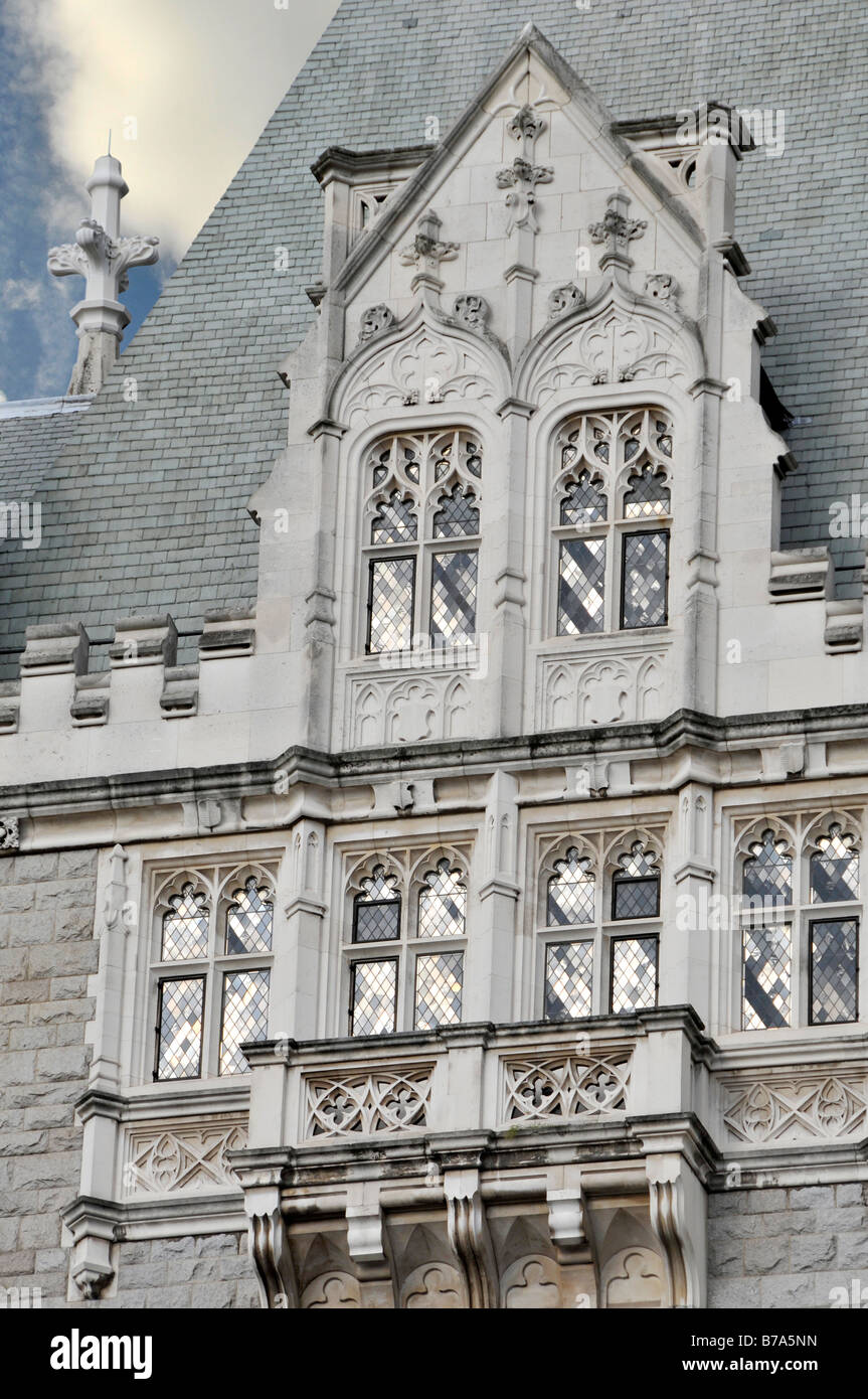 Tower bridge window Stock Photo - Alamy