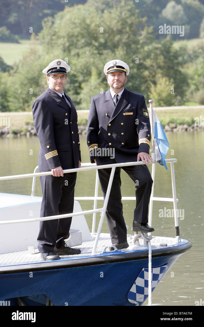 Harbor Patrol police officers, Wasserschutzpolizei Beilingries on ...