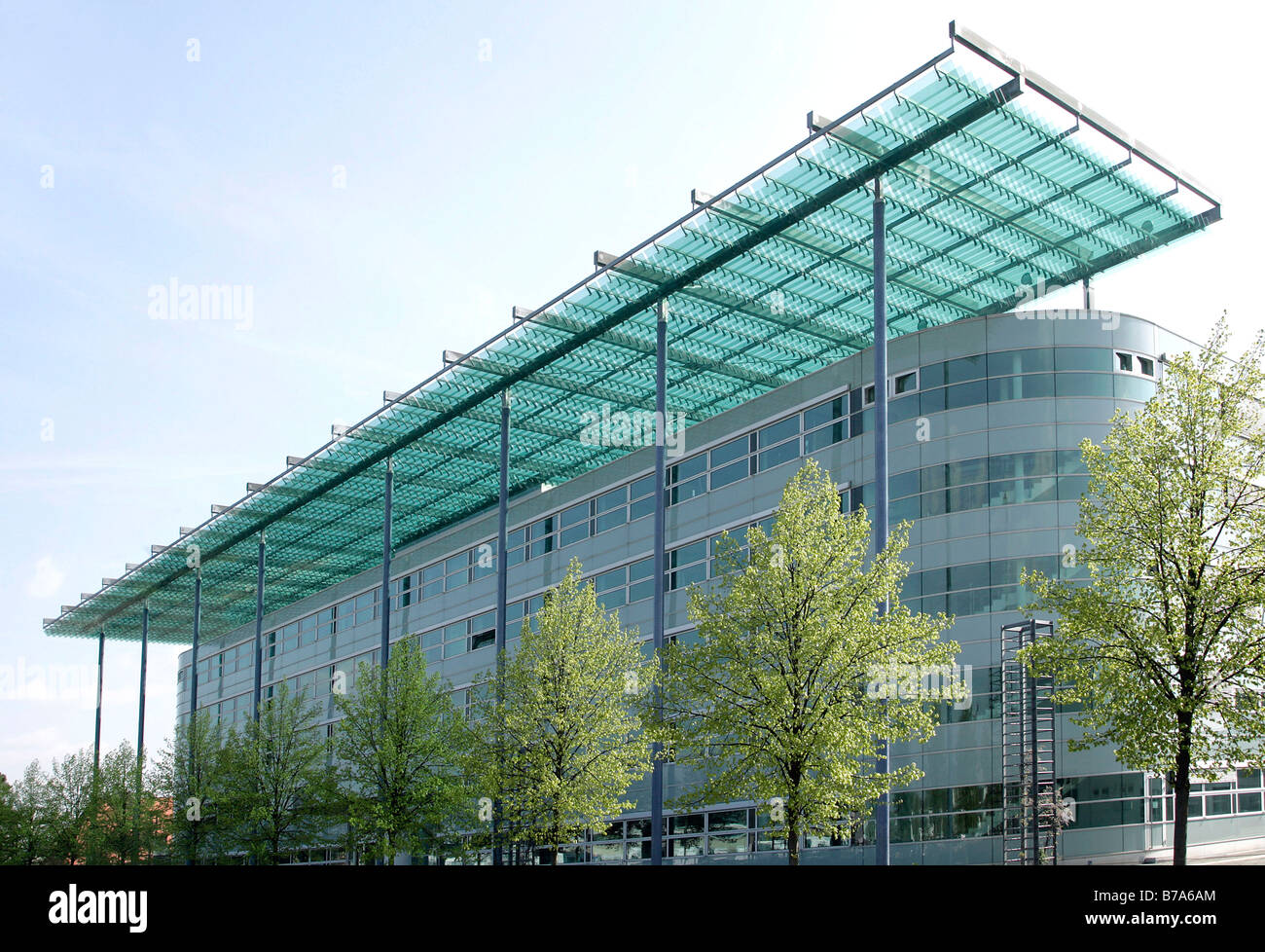 Pfleiderer AG headquarters, exterior view, in Neumarkt, Bavaria ...