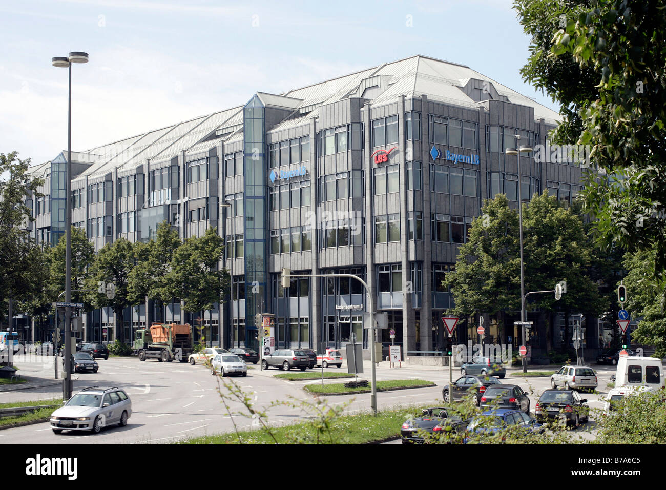 Lb bank headquarters in munich hi-res stock photography and images - Alamy