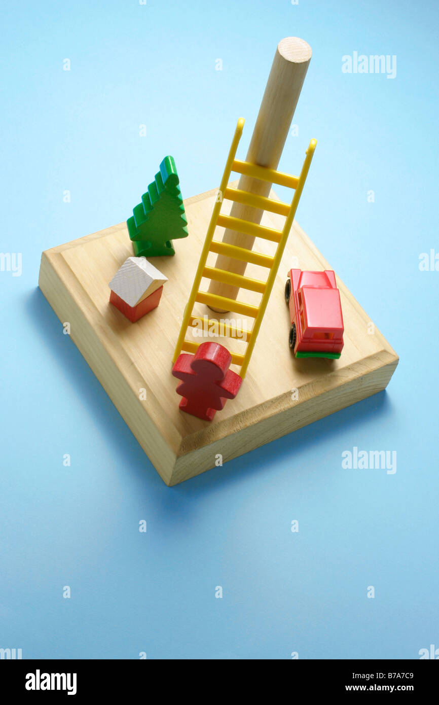 Miniature toy ladder hi-res stock photography and images - Alamy