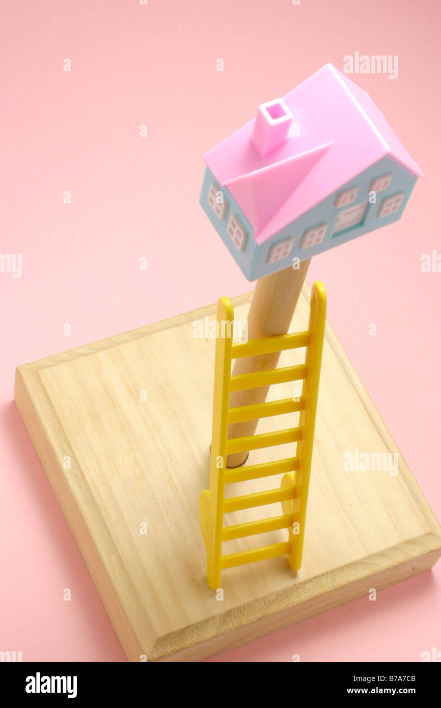 Miniature toy ladder hi-res stock photography and images - Alamy