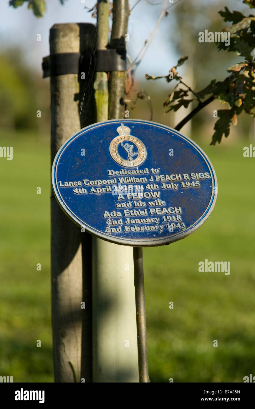 Memorial to William Peach Far East prisoner of war at the National ...