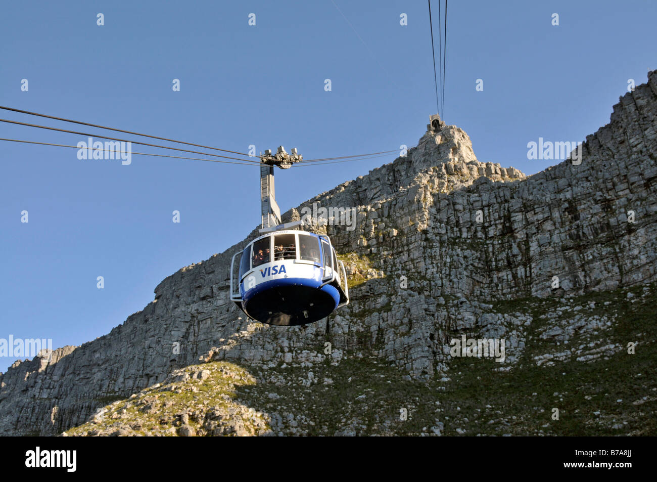 Table Mountain cable car, Cape Town, South Africa Stock Photo - Alamy