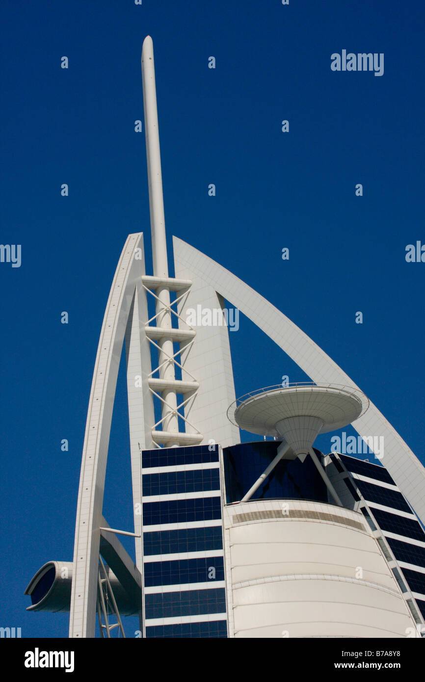 Helipad at Hotel Burj Al Arab, Dubai, United Arab Emirates, Middle East ...