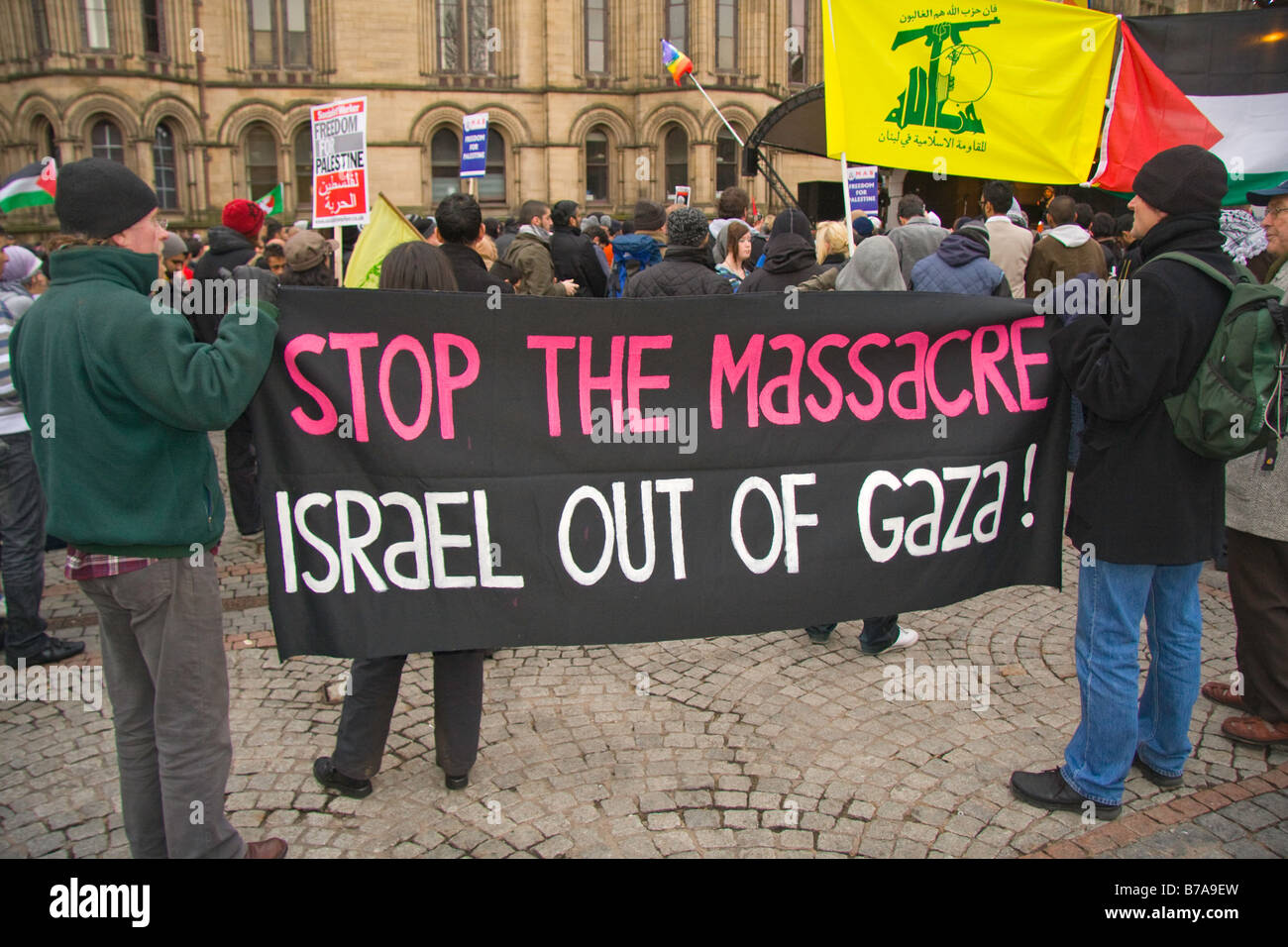 Palestine protest manchester hi-res stock photography and images - Alamy