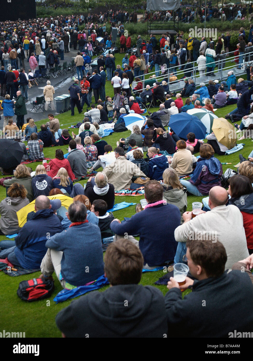 Eden Sessions - Brian Wilson, Eden Project, Cornwall Stock Photo - Alamy