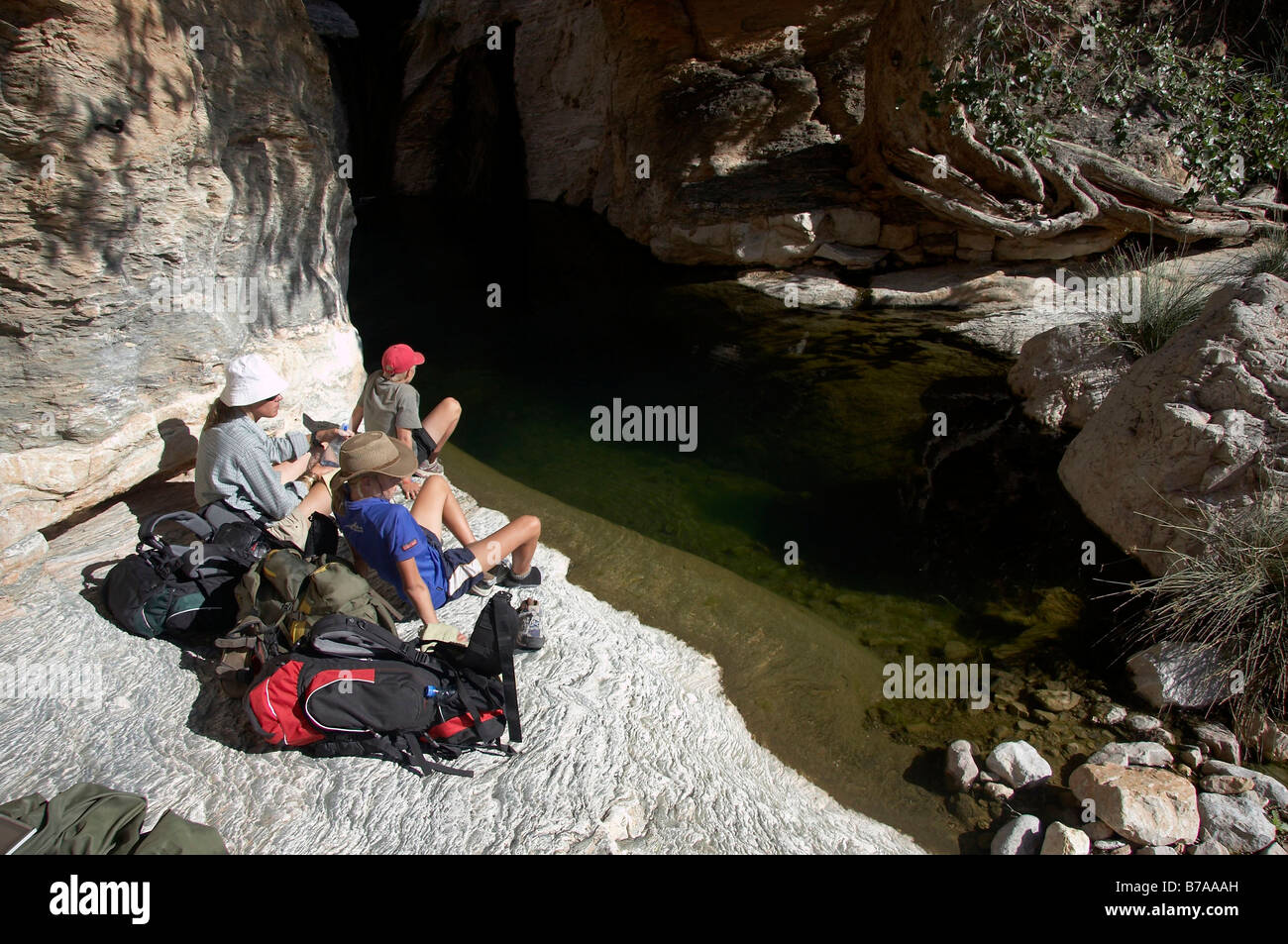 Pool in hiking trail hi-res stock photography and images - Alamy