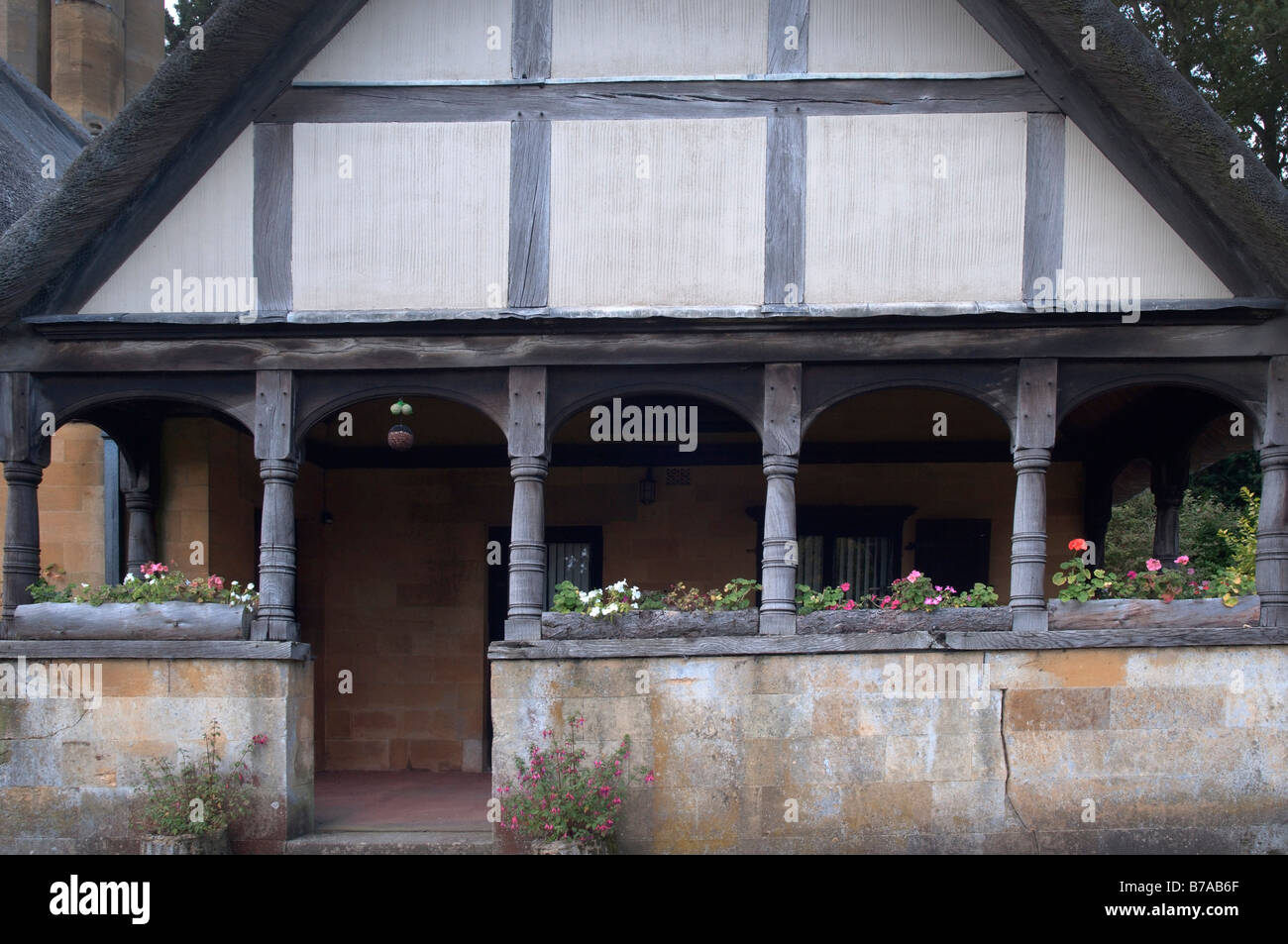a window box in an old house Stock Photo - Alamy
