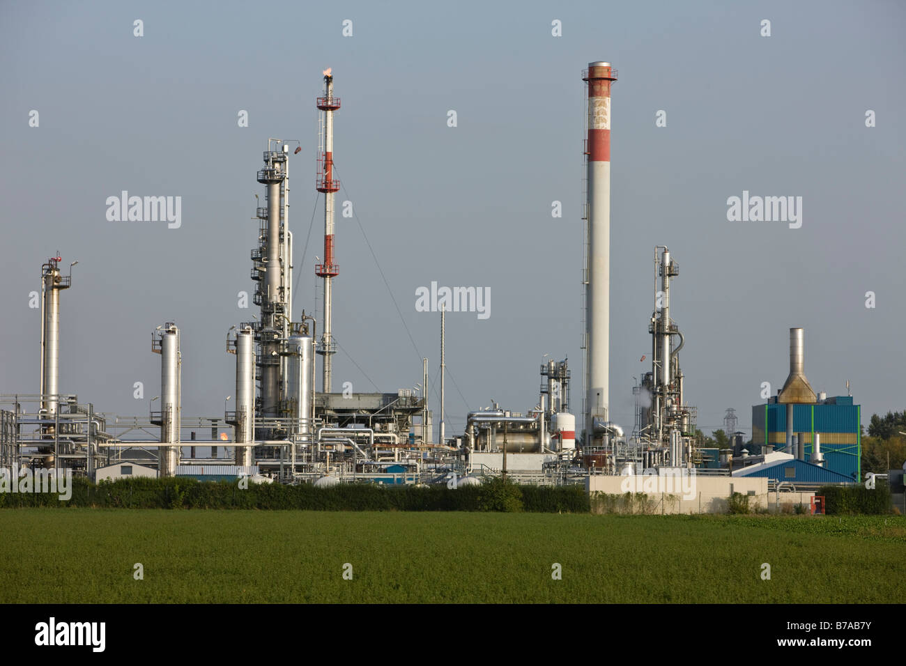 Natural Gas Station OMV in Aderklaa, Lower Austria, Austria, Europe ...