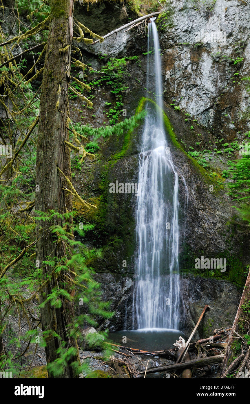 Marymere waterfall hi-res stock photography and images - Alamy