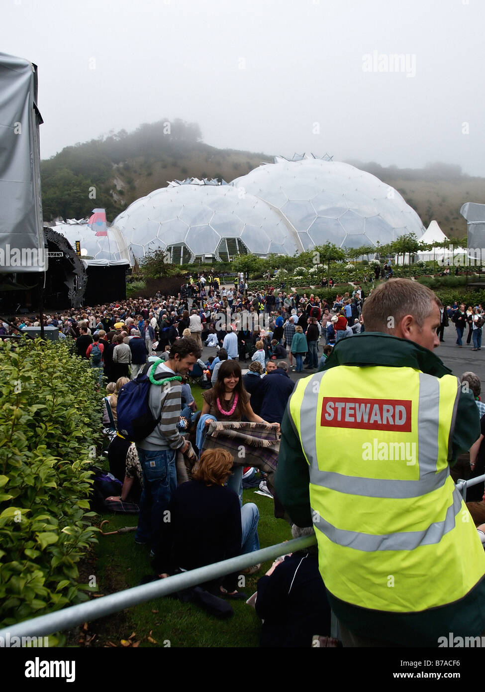 Eden Sessions - Brian Wilson, Eden Project, Cornwall Stock Photo - Alamy