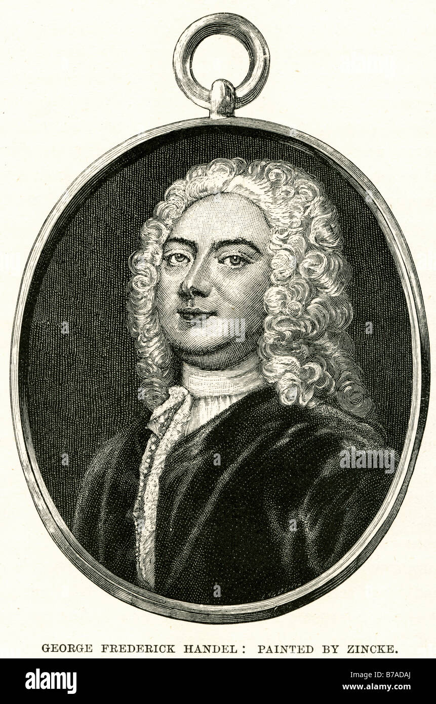 Georg friedrich händel portrait hi-res stock photography and images - Alamy