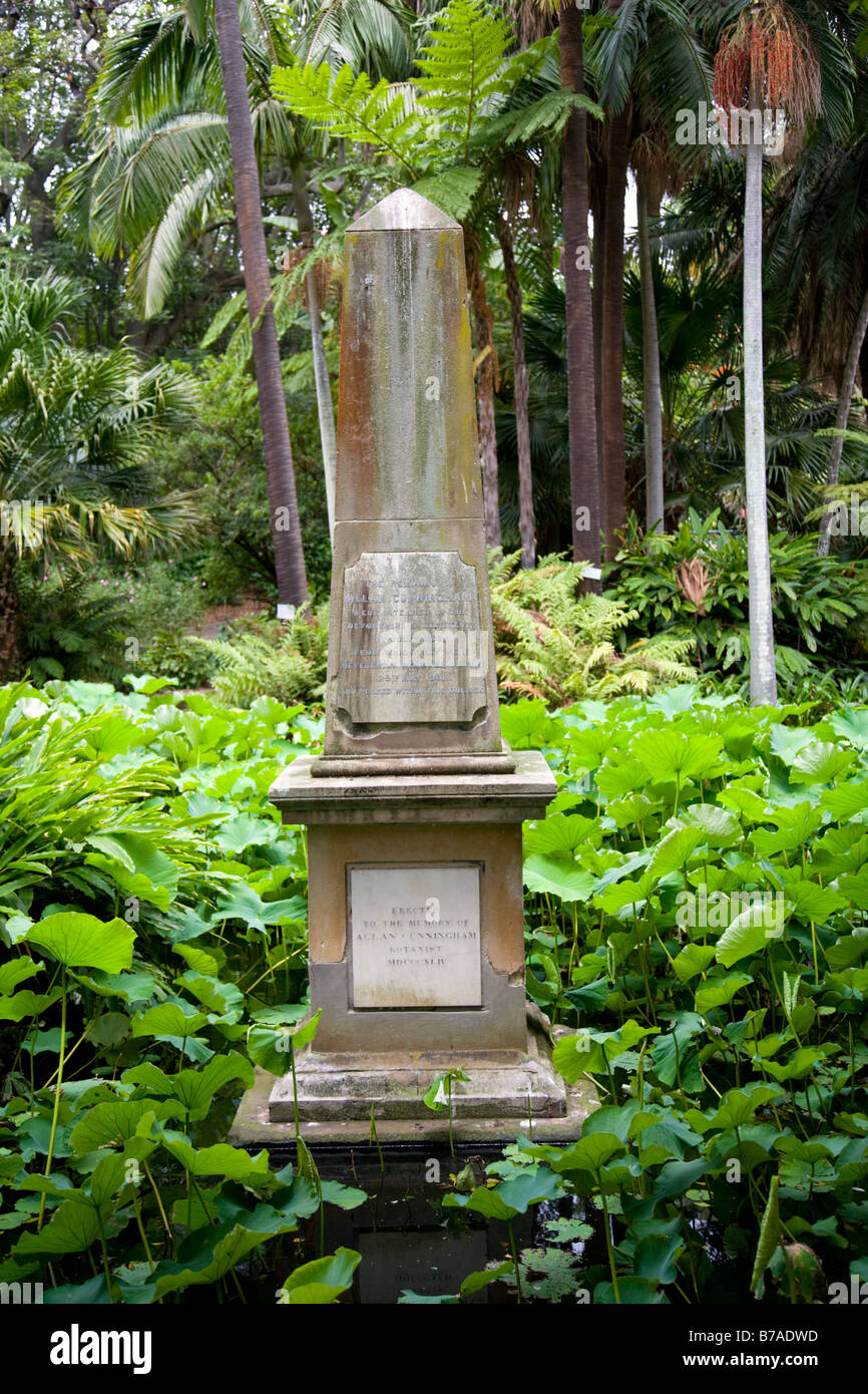 botanical gardens in sydney australia Stock Photo - Alamy