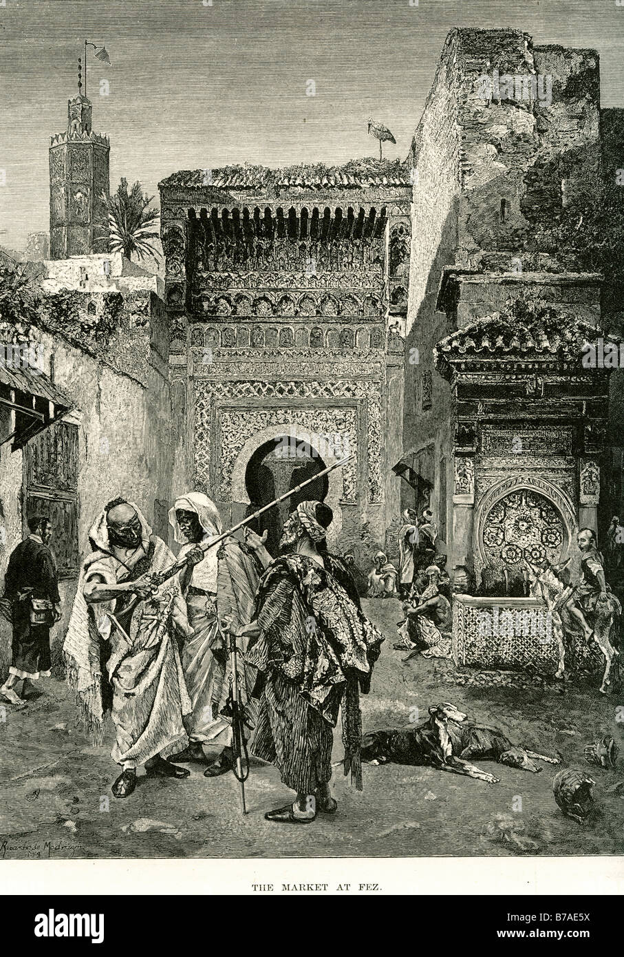 Frontispiece arabic book hi-res stock photography and images - Alamy