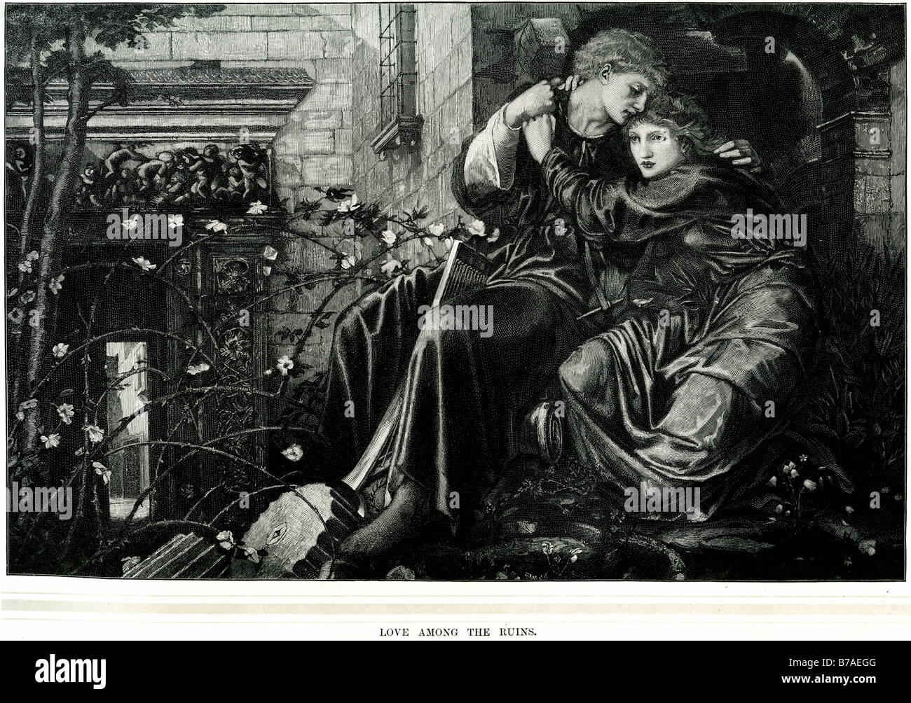 Woman and secret past Cut Out Stock Images & Pictures - Alamy