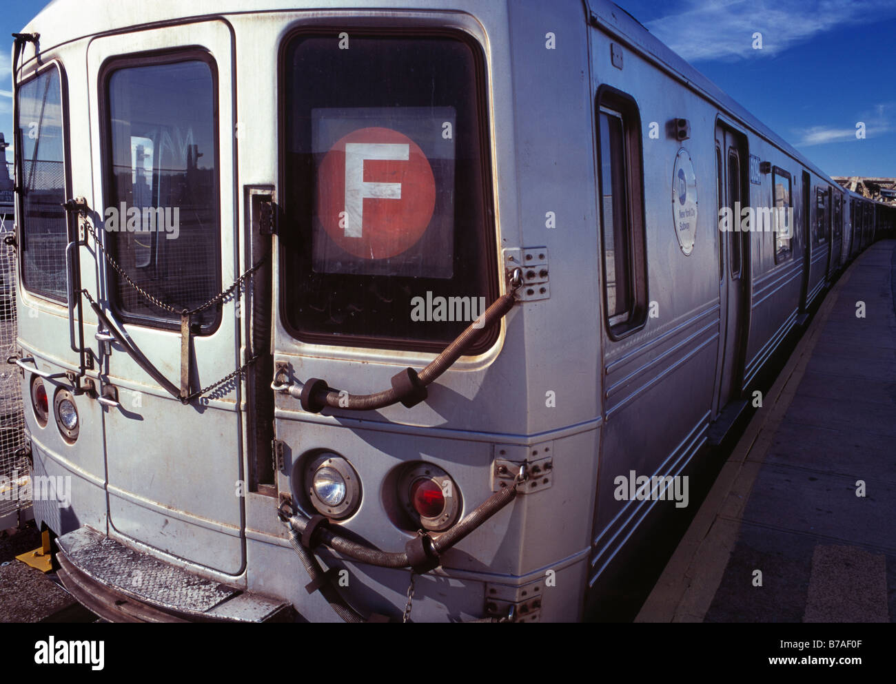 New York Subway Train Front High Resolution Stock Photography and ...