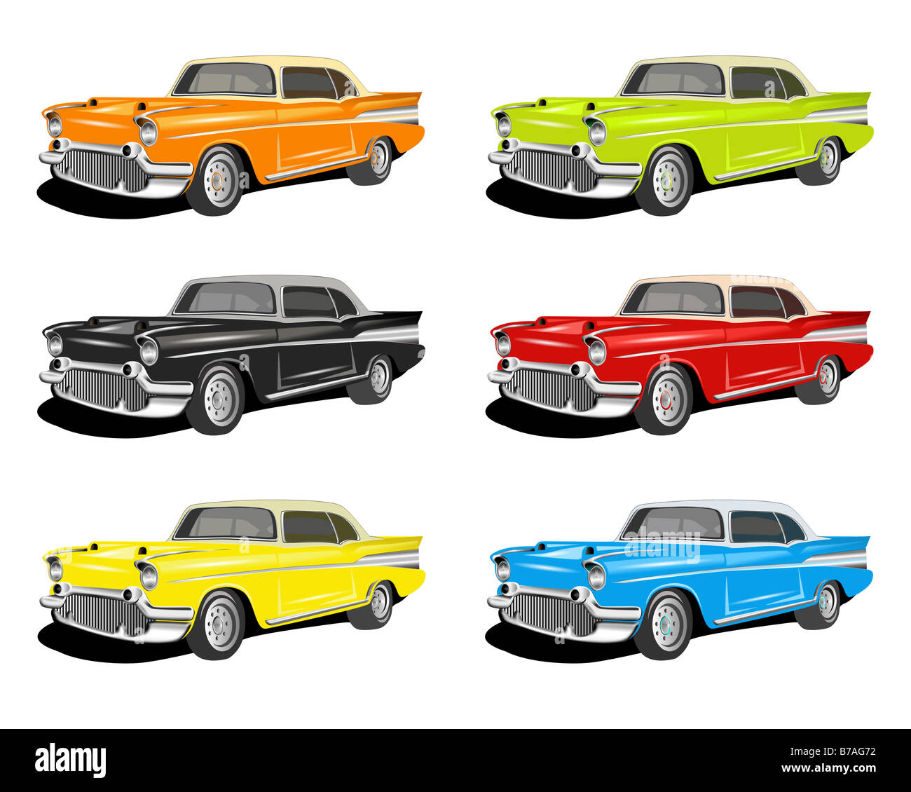 Different Colored cars Stock Photo, Royalty Free Image: 21745222 - Alamy
