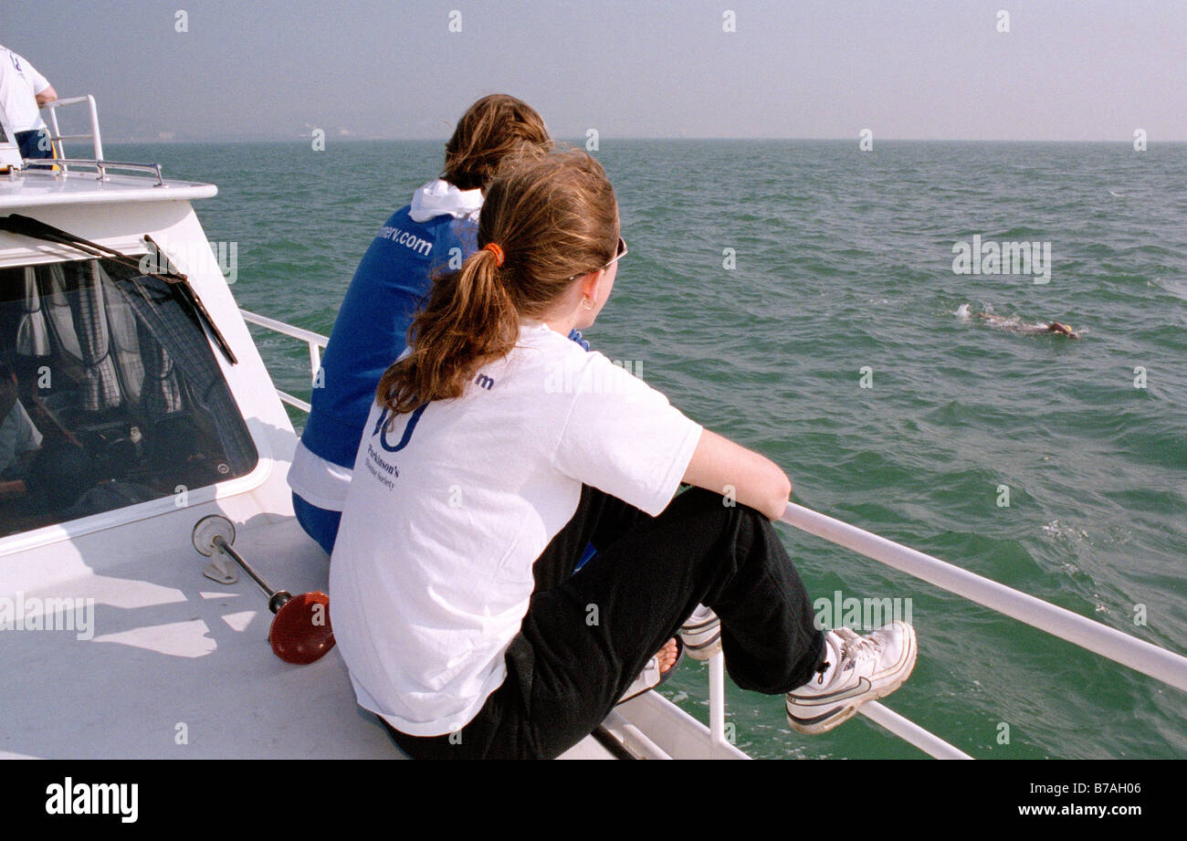 English channel swim hi-res stock photography and images - Alamy