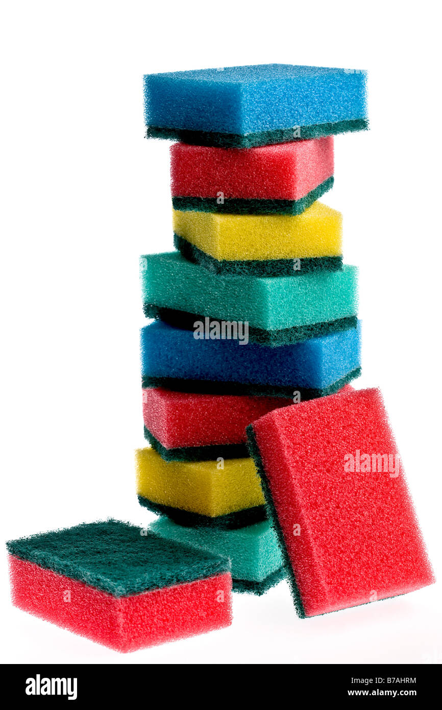 Pile of sponges Stock Photo - Alamy