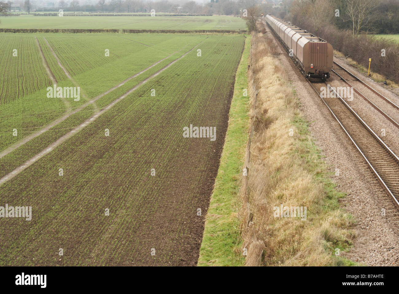 Passing train graffiti hi-res stock photography and images - Alamy