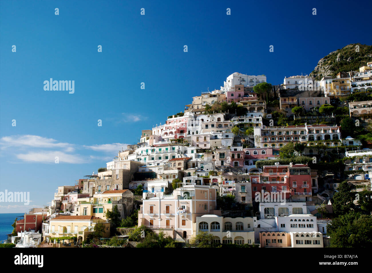 Vertical building in positano hi-res stock photography and images - Alamy