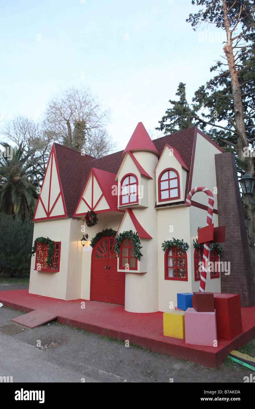 the house of santa claus artificial structure in athens national park ...